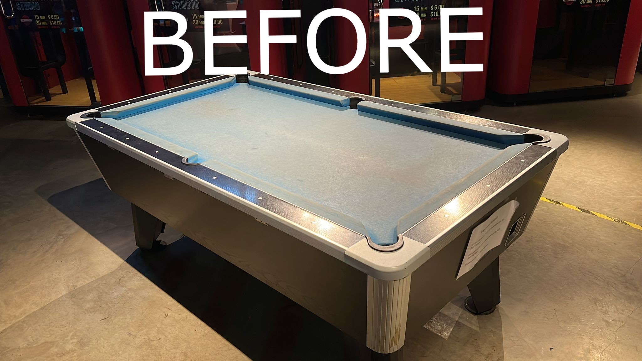 Pool Table Cloth Changing in Singapore - Monstercue Billiards
