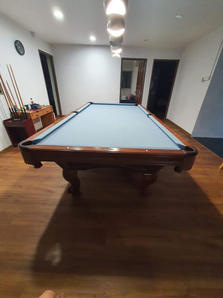 Used 9-Foot Pool Table Singapore